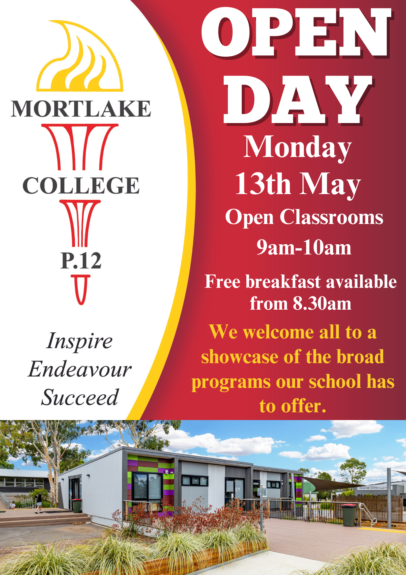 Mortlake College Open Day Monday 13th May 2024